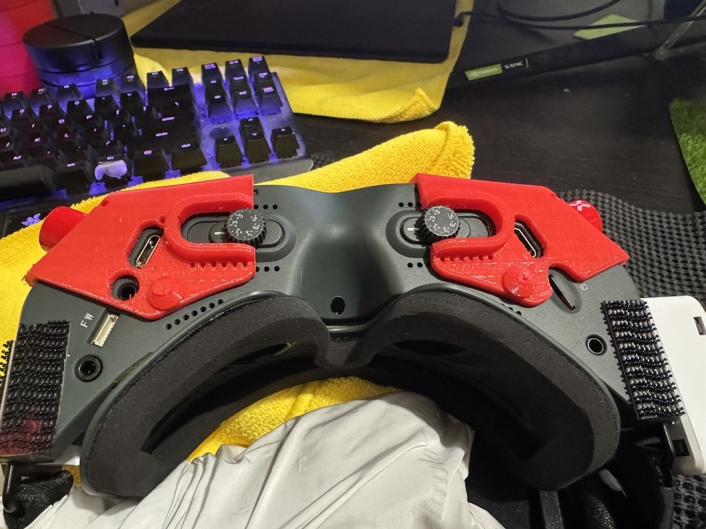 🥽 [FPV] HDZero Goggles Sleeve・free 3D file for ・Cults