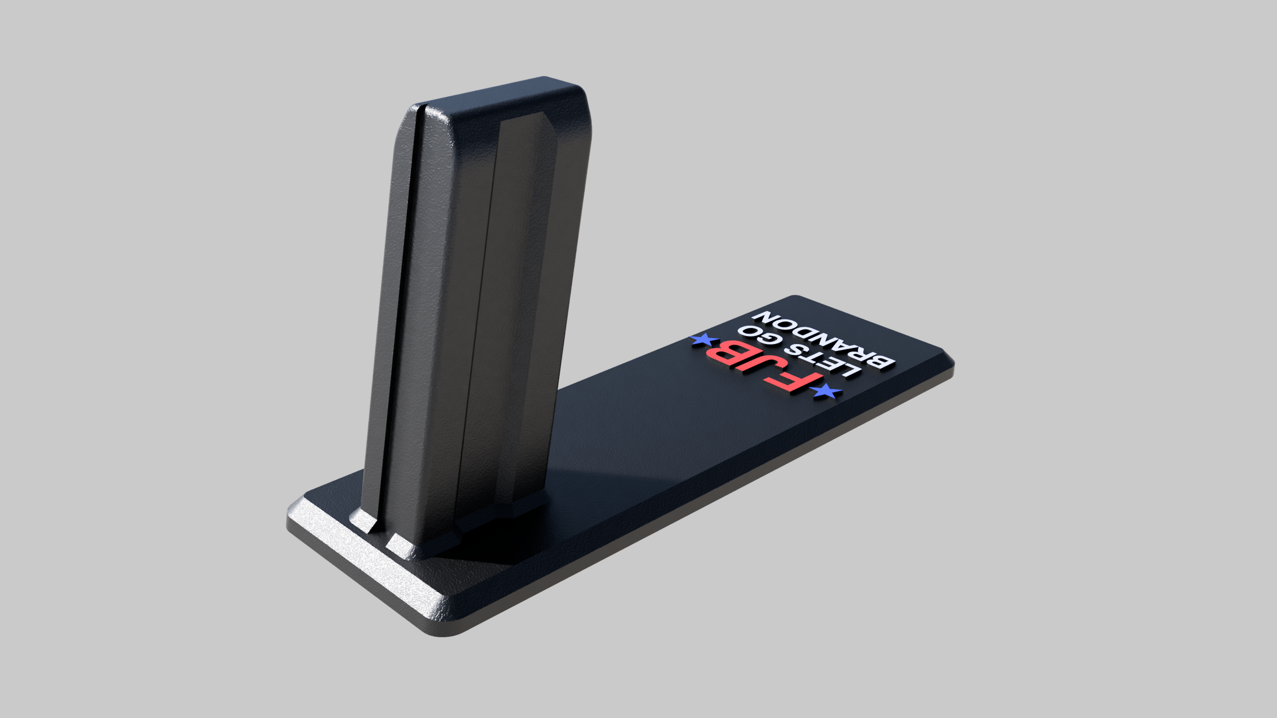 STL file FJB Themed pistol display stand 🔫 ・3D print model to download ...
