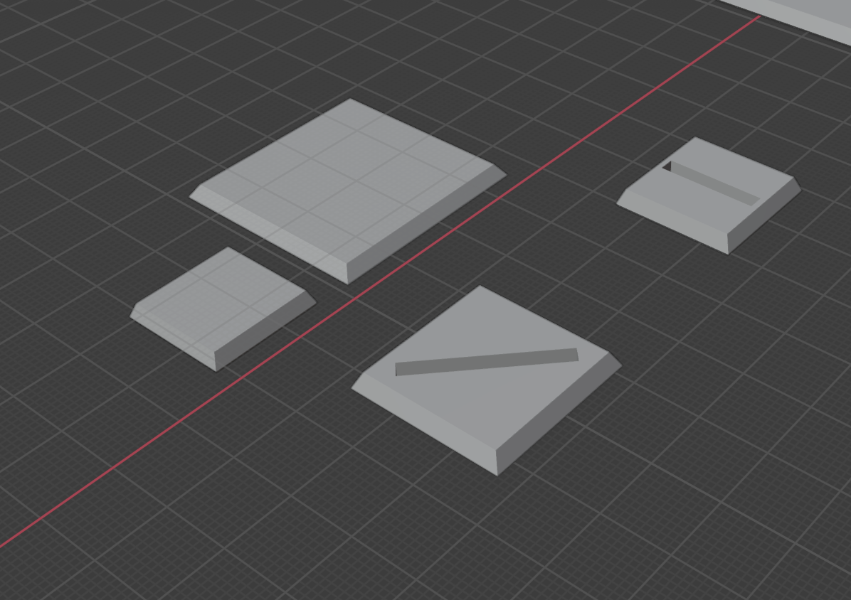 3D file Wargaming magnetised or slotted square base pack STLs 🟪 ・3D ...