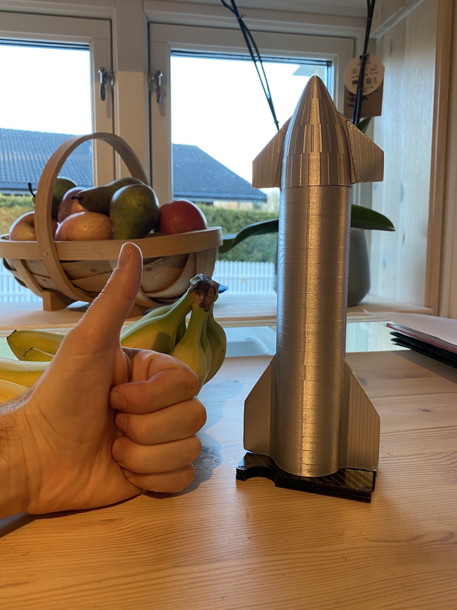 3D printing Starship (SN9) 1:200 Scale (Multi parts)・Cults