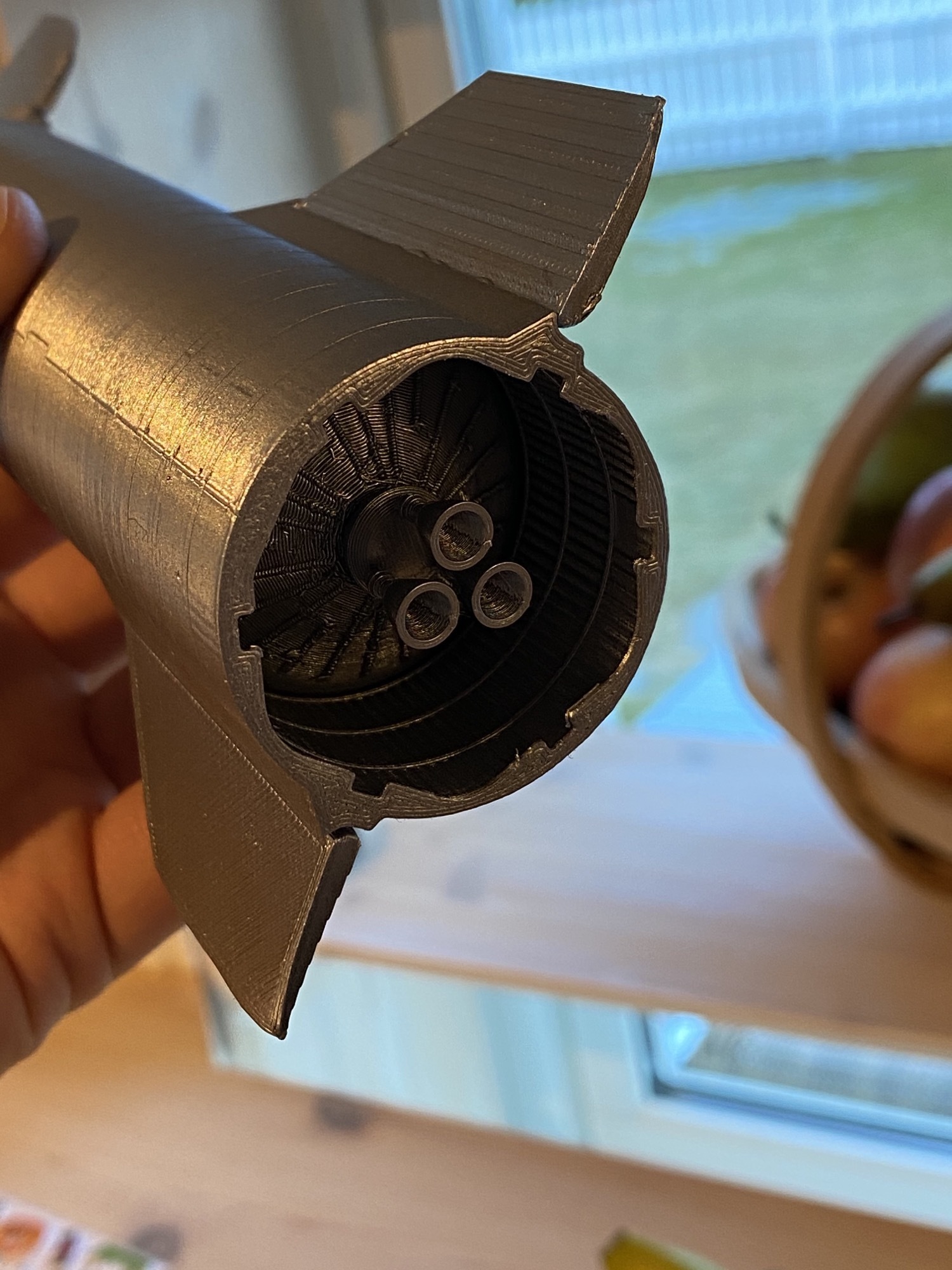 3D printing Starship (SN9) 1:200 Scale (Multi parts)・Cults