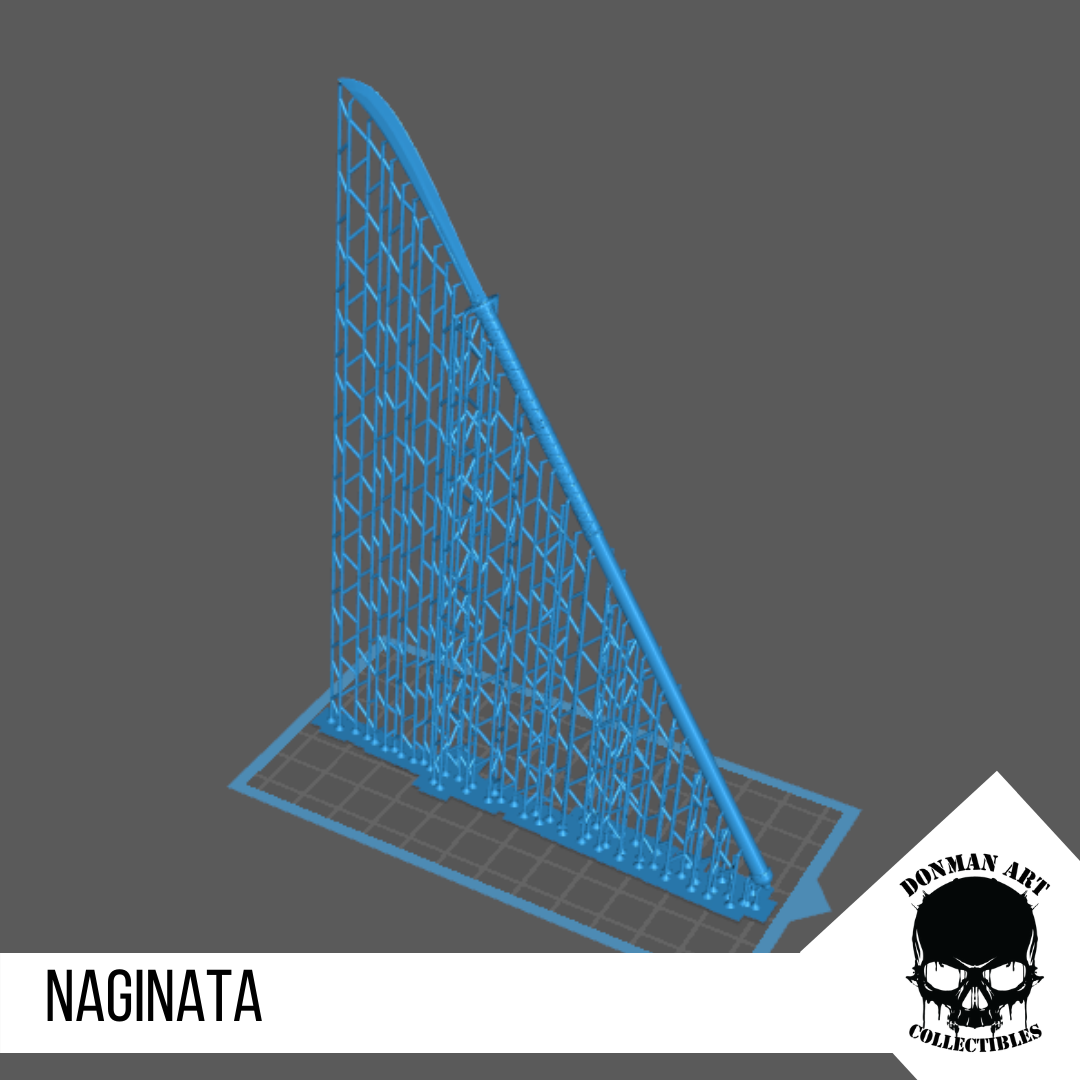 STL file Naginata for 6 inch action figures (OBJ)・3D printer design to ...