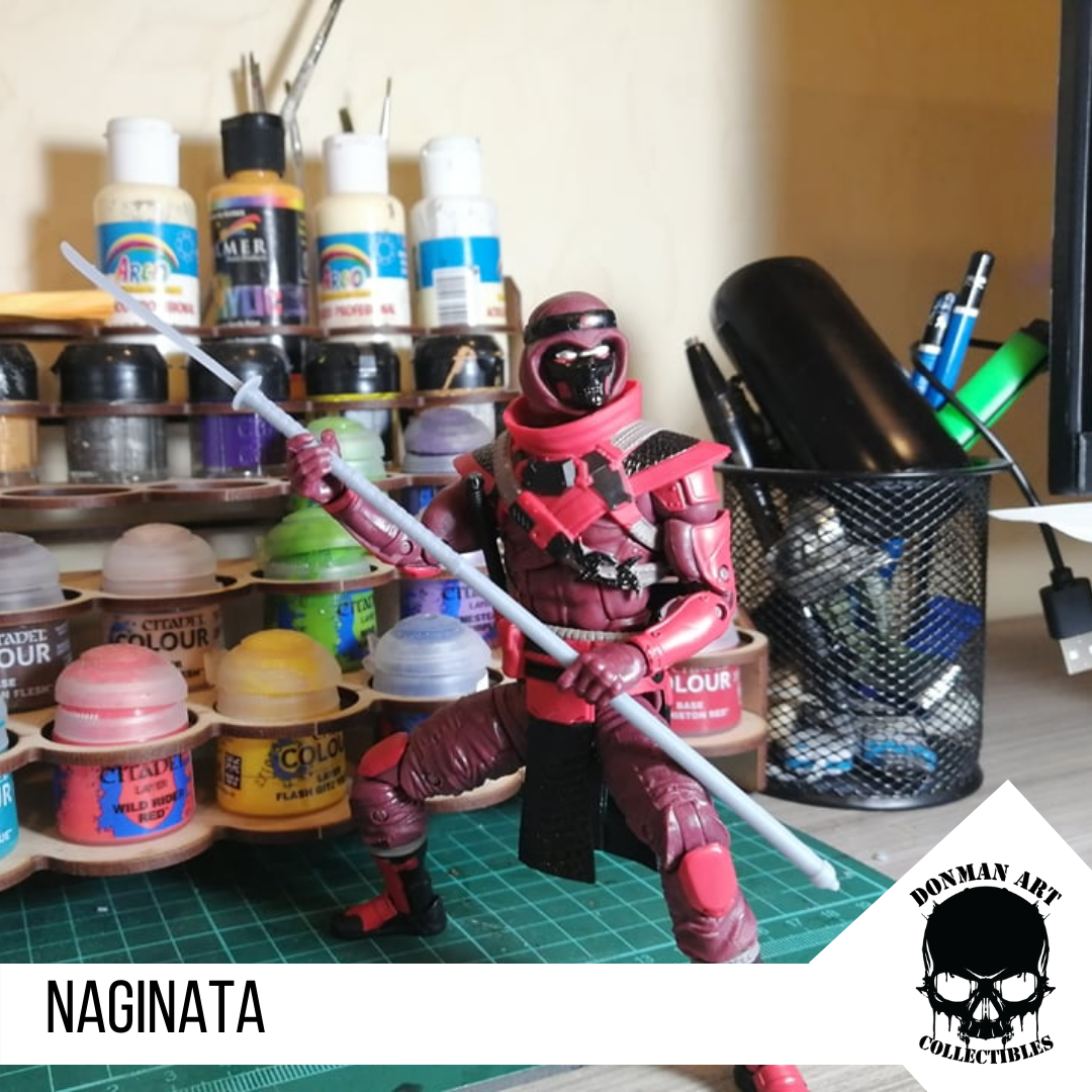 STL file Naginata for 6 inch action figures (OBJ)・3D printer design to ...