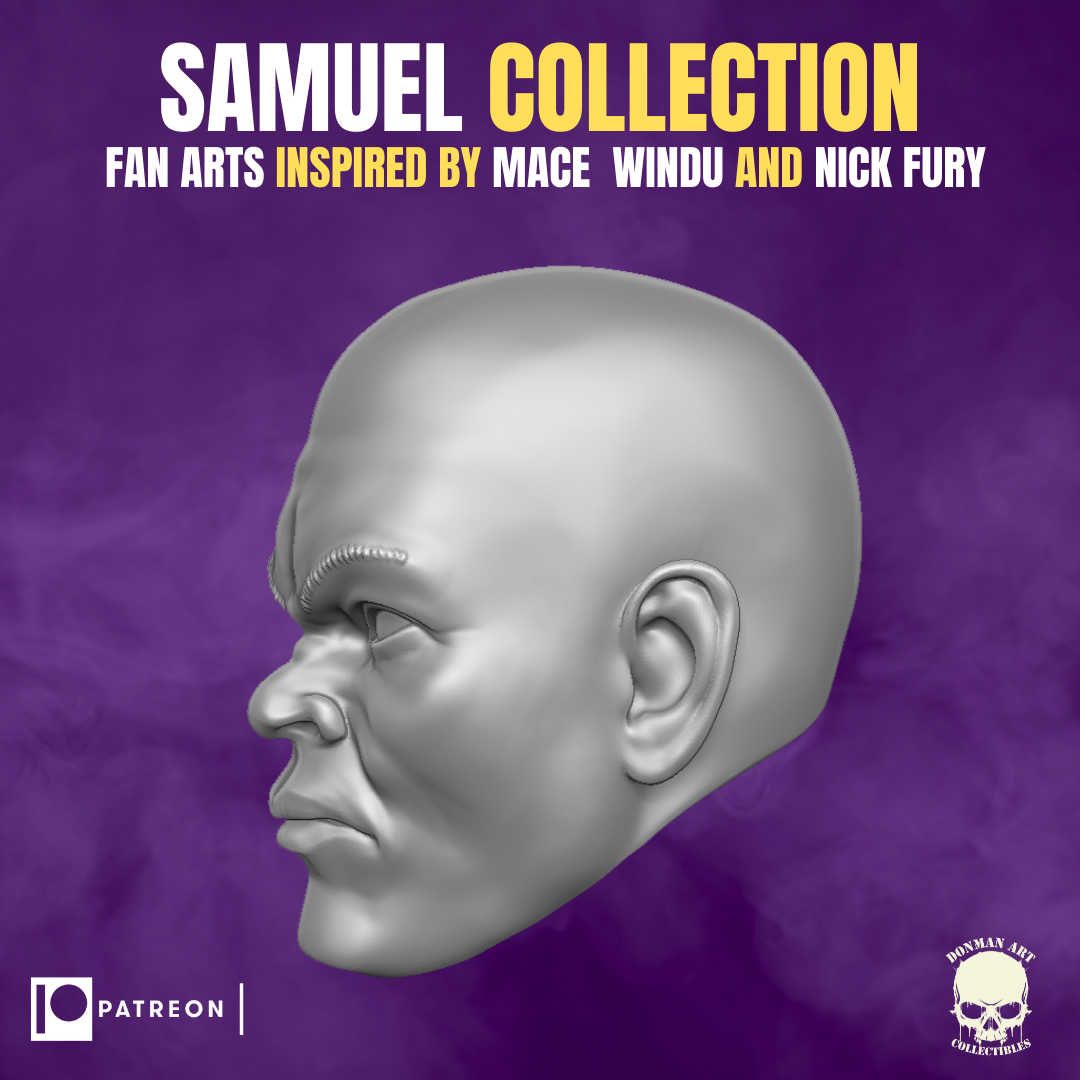 STL file Samuel Collection For Action Figures 🦸・3D printable model to ...