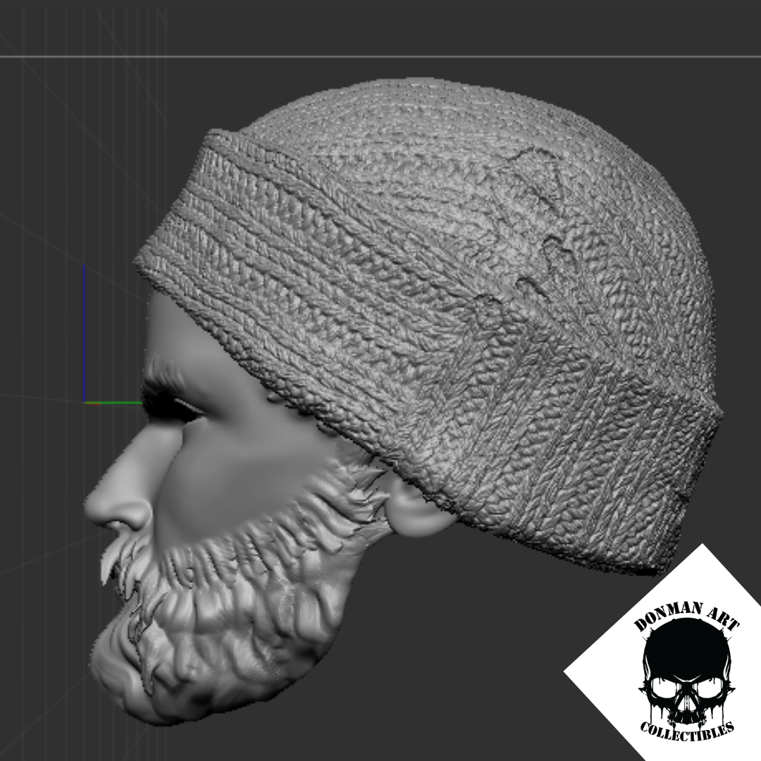 The Sailor Head for 6 inch action figures・ STL File for ・Cults