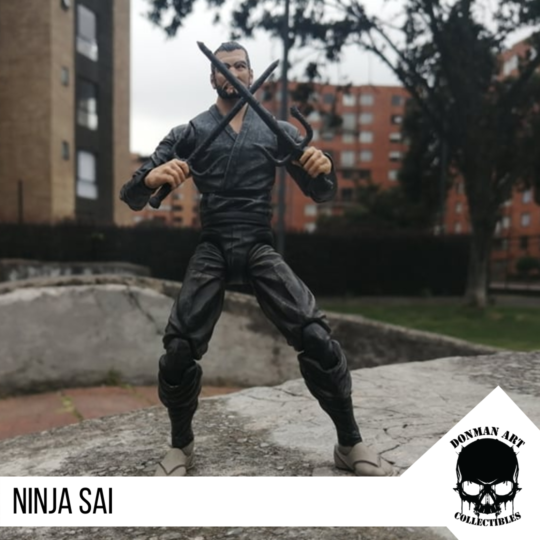 STL file Ninja Sai for 6 inch action figures 🥷・3D print object to ...