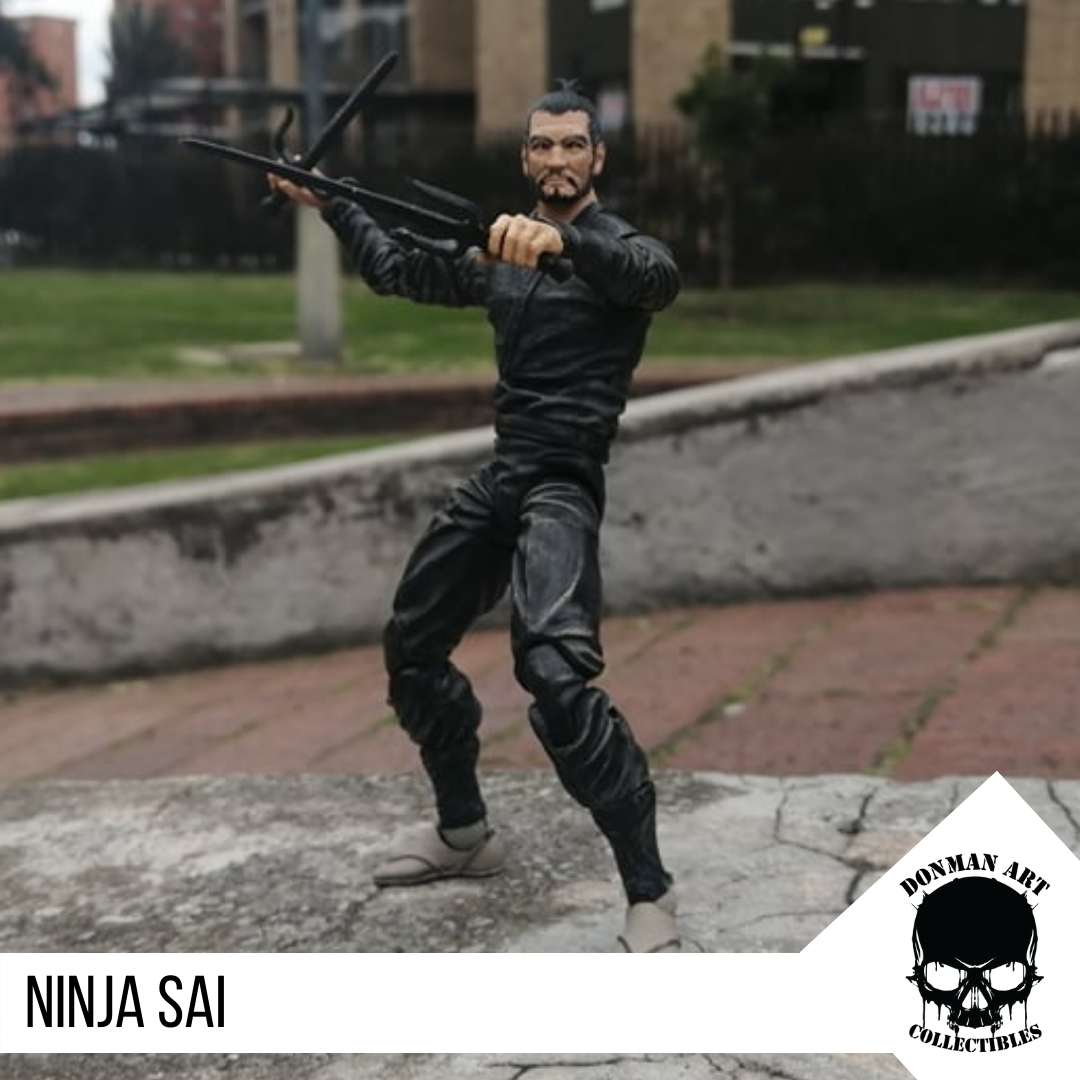 STL file Ninja Sai for 6 inch action figures 🥷・3D print object to ...