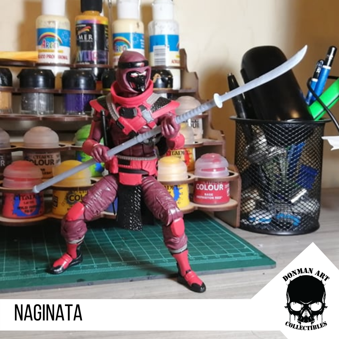 STL file Naginata for 6 inch action figures (OBJ)・3D printer design to ...