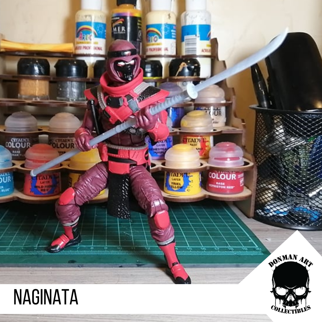 STL file Naginata for 6 inch action figures (OBJ)・3D printer design to ...