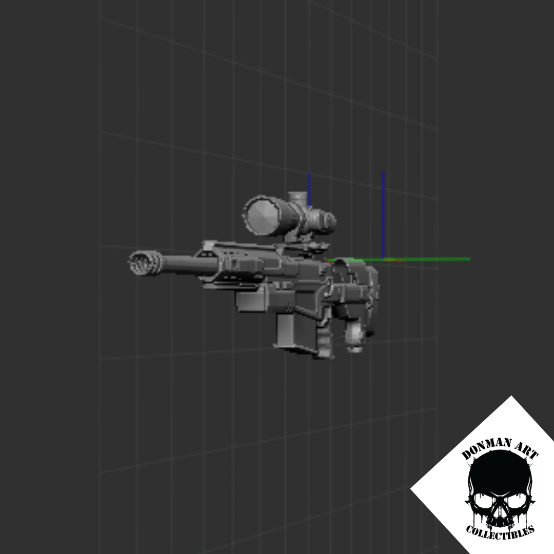 AX50 FOR 6 INCH ACTION FIGURES・ STL File for ・Cults