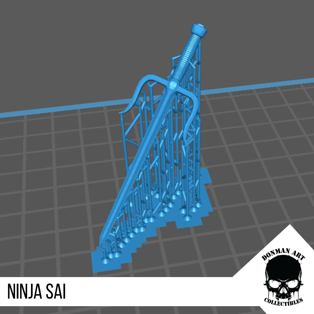 STL file Ninja Sai for 6 inch action figures 🥷・3D print object to ...