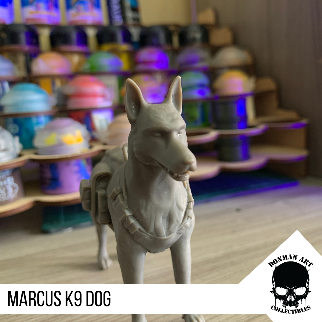 🐕 Marcus the K9 dog for action figures・ STL File for ・Cults