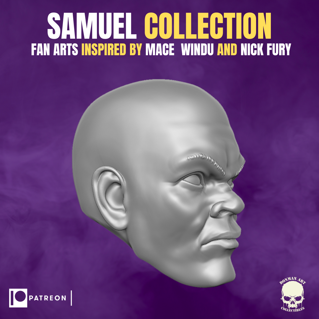 STL file Samuel Collection For Action Figures 🦸・3D printable model to ...