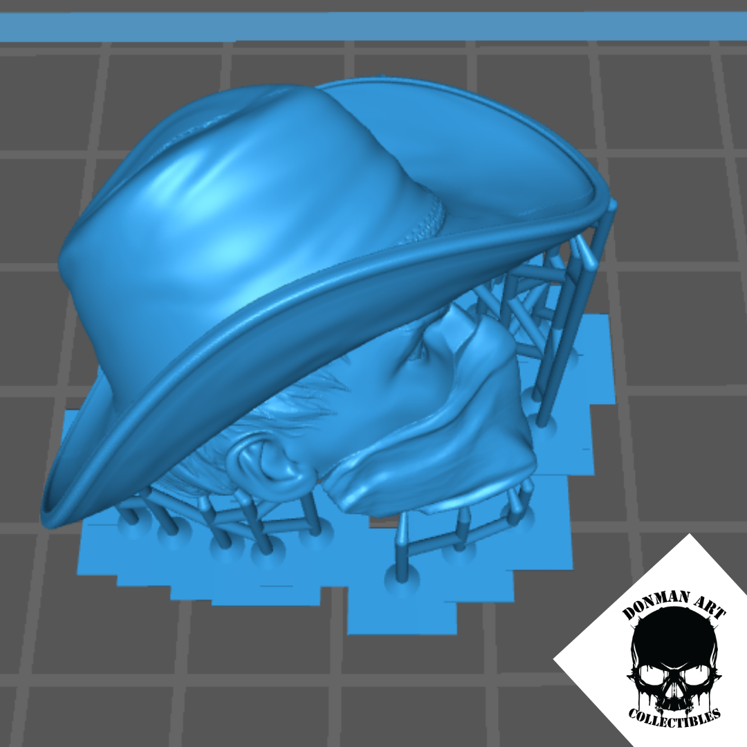 Bandit - Head for 6 inch action figures・ STL File for ・Cults