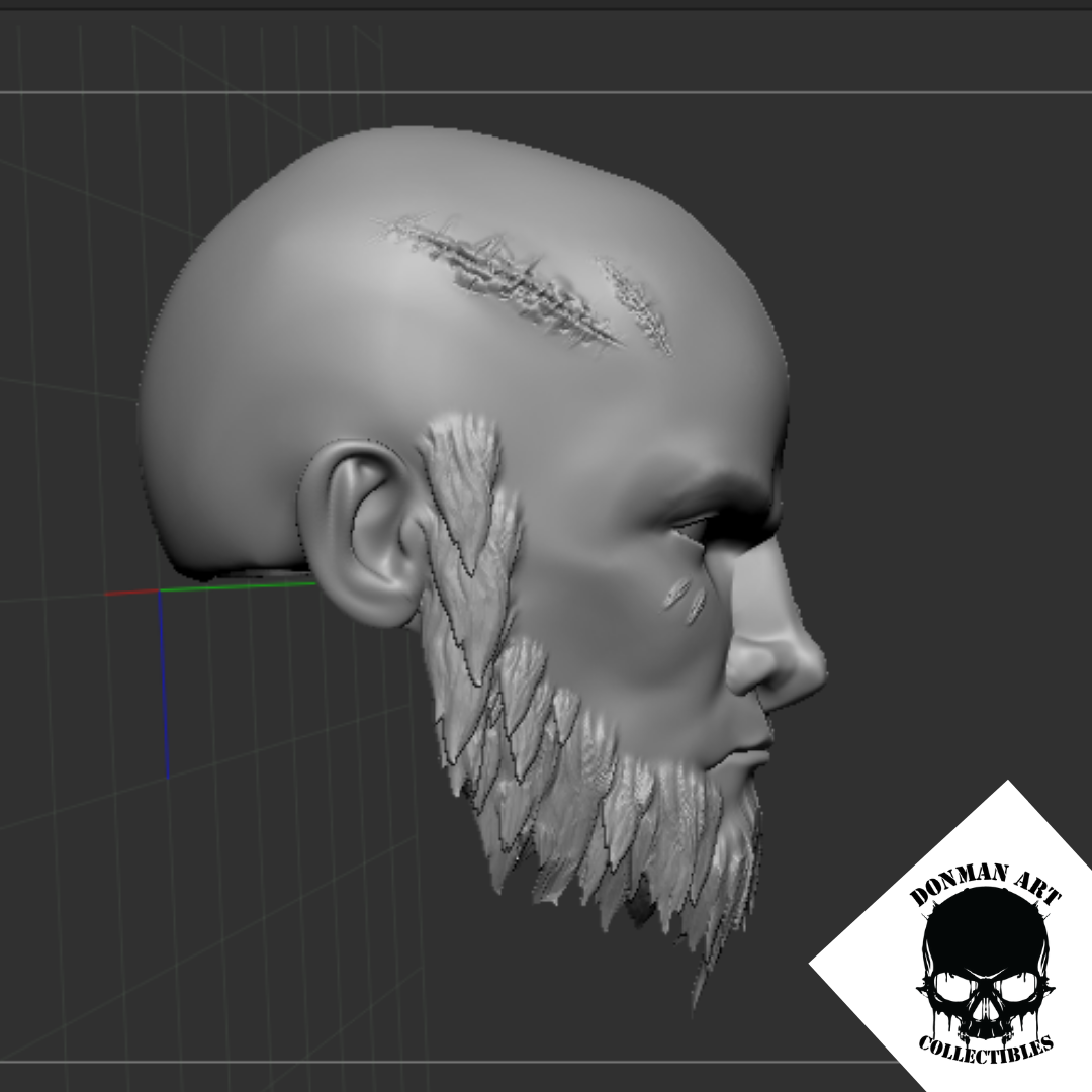 STL file Axl The Bear - Head for 6 inch action figures 🐻 (OBJ)・3D ...