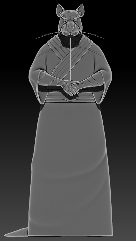 🥷 Teenage Mutant Ninja Turtles - Master Splinter・ STL File for ・Cults