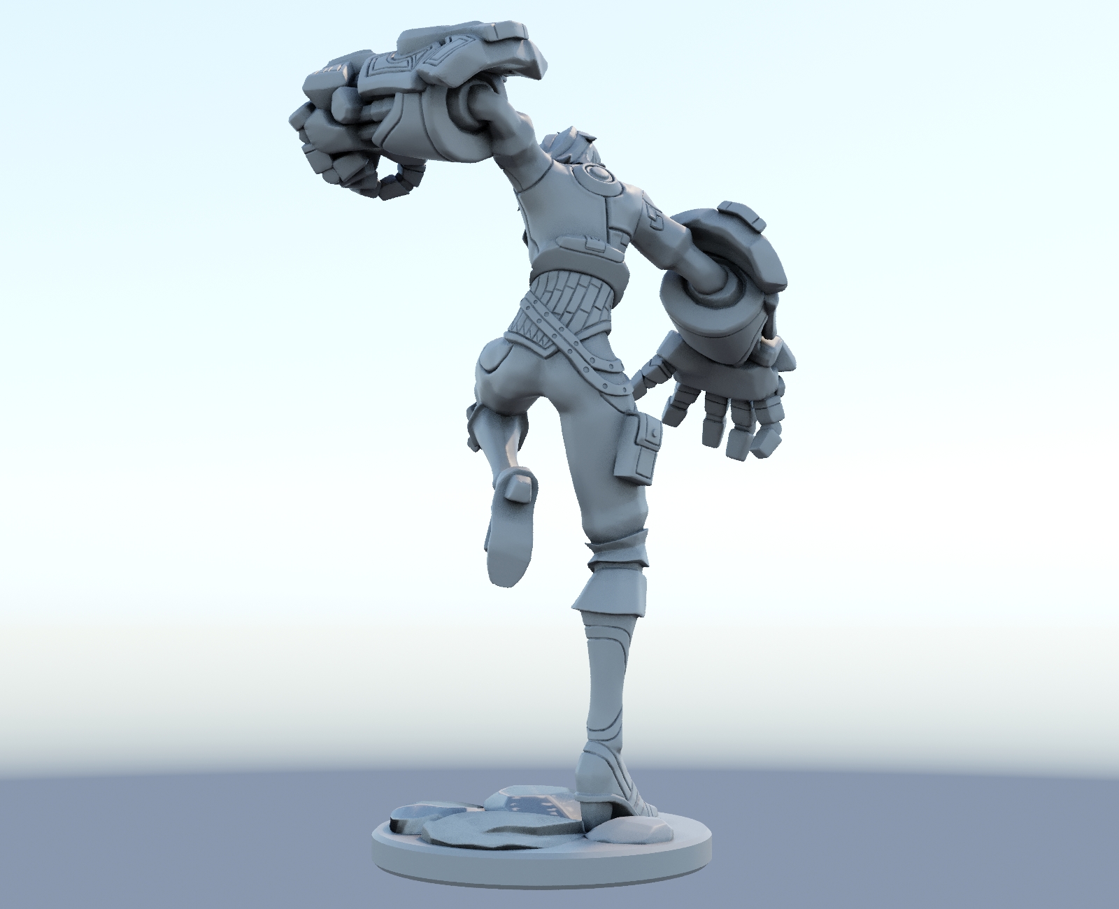 🎲 vi arcane League of Legends 3D print model・ STL File for ・Cults