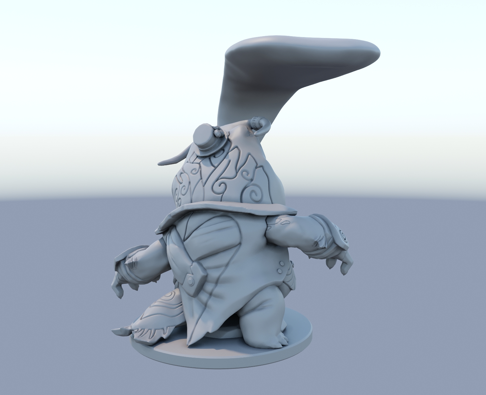 🎲 Tahm Kench League of Legends 3D print model・ STL File for ・Cults
