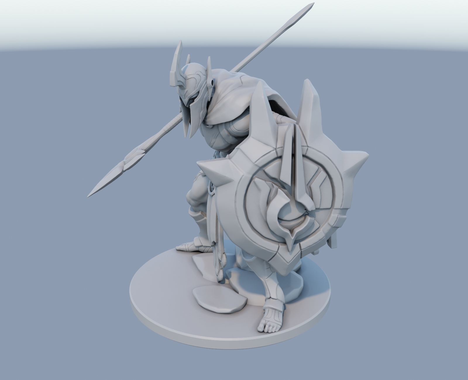 STL file pantheon League of Legends 3D print model 🎲 (OBJ)・Model to ...