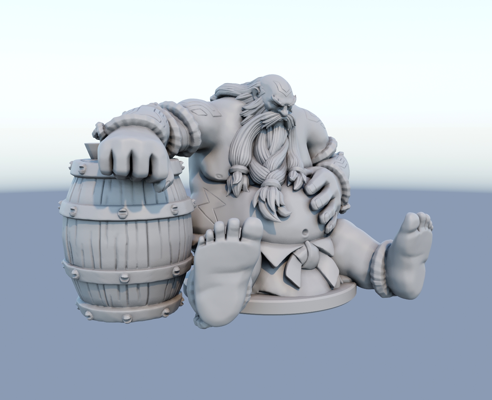 🎲 gragas League of Legends 3D print model・ STL File for ・Cults