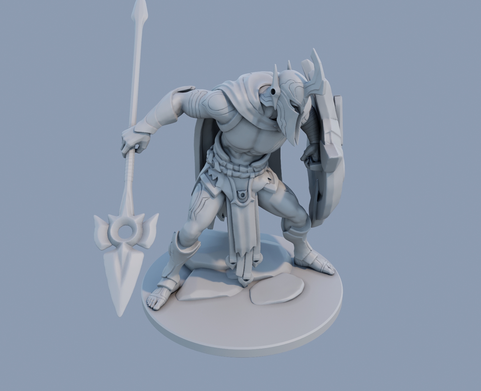 STL file pantheon League of Legends 3D print model 🎲 (OBJ)・Model to ...