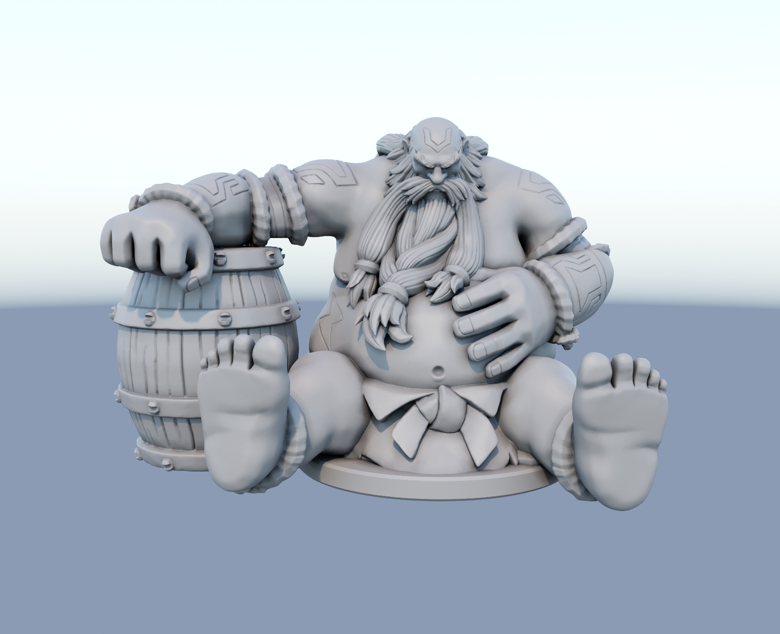 🎲 gragas League of Legends 3D print model・ STL File for ・Cults