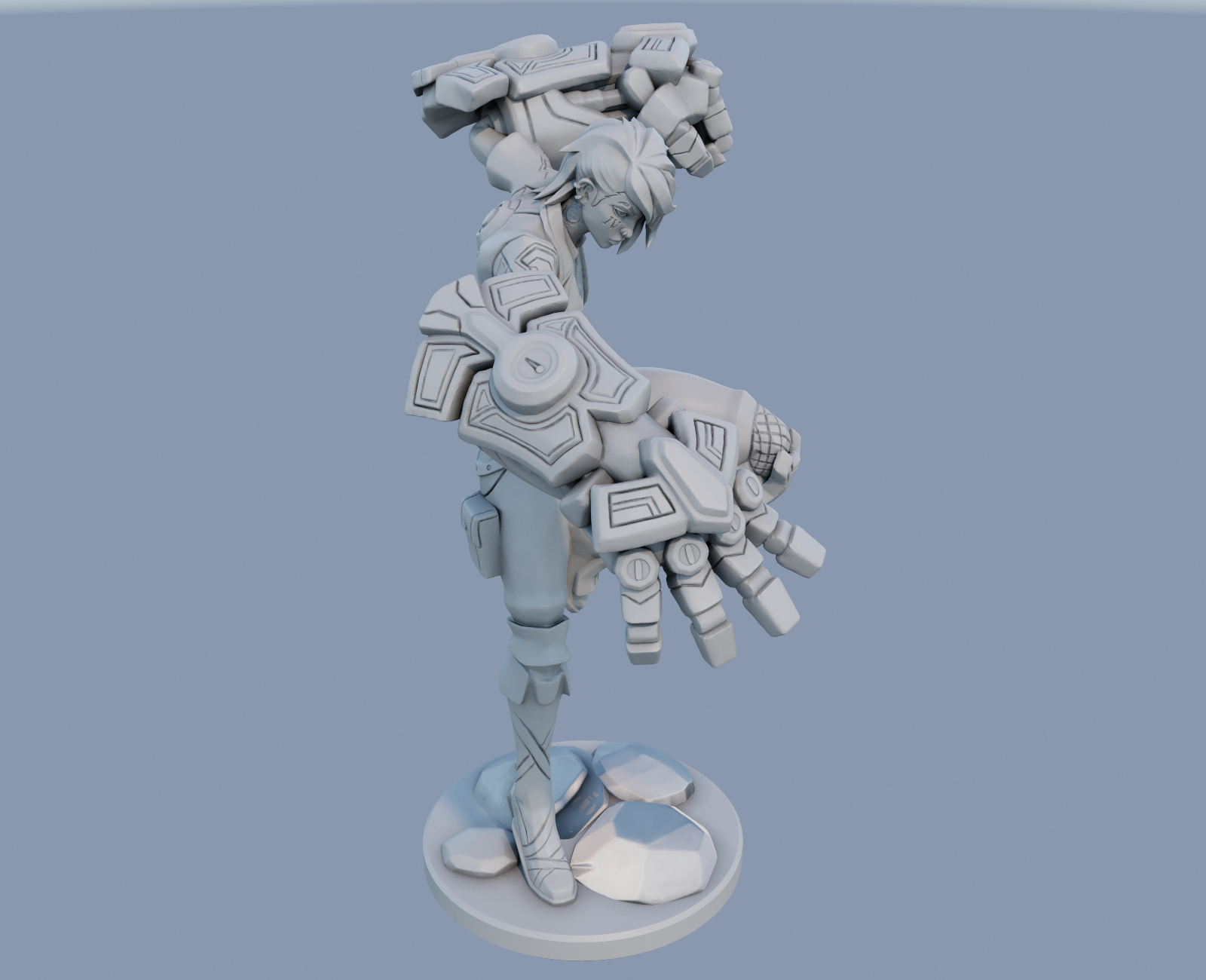 STL file vi arcane League of Legends 3D print model 🎲 ・3D printing ...