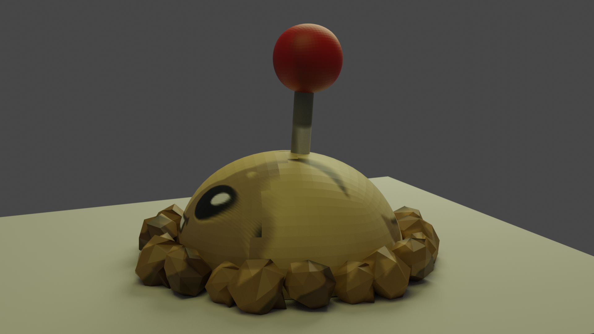 STL file Patatapum (Plants vs Zombies) 🥔 (OBJ)・Template to download and 3D print・Cults