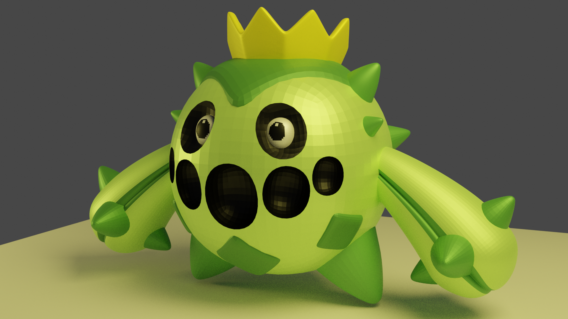 STL file Cacnea Pokemon 🐉・Model to download and 3D print・Cults