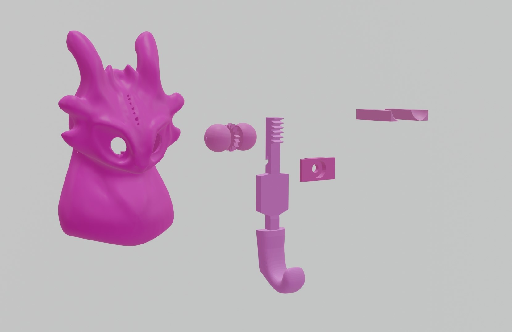 🔑 Toothless Toothless Key Holder・ 3D File for ・Cults