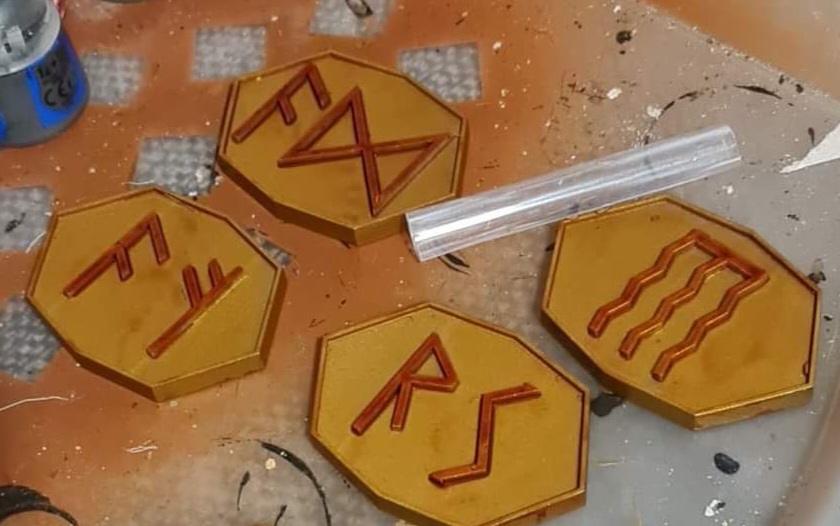 Free STL file Ur-Gold Runes Fyreslayers AoS 3.0 🎲 ・3D printer design to ...