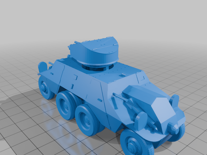 Free 3D file Steyr ADGZ armoured car (15mm, 28mm and 1/144) 🚗 ・3D ...