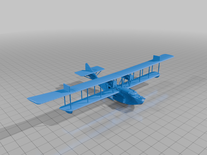 Free 3D file Felixstowe F2A flying boat (early) 1/144 🛥️ ・3D printing ...