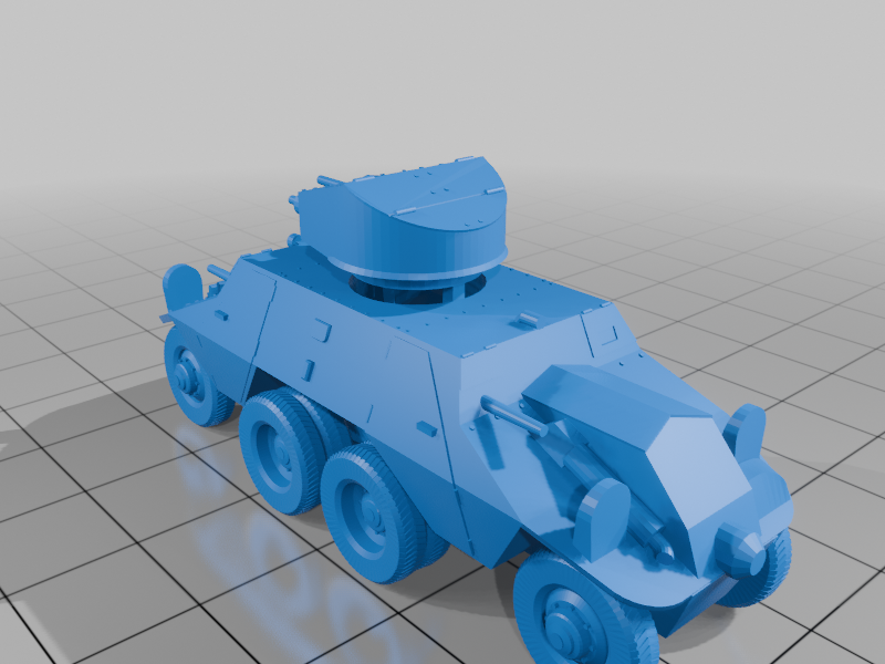 Free 3D file Steyr ADGZ armoured car (15mm, 28mm and 1/144) 🚗 ・3D ...