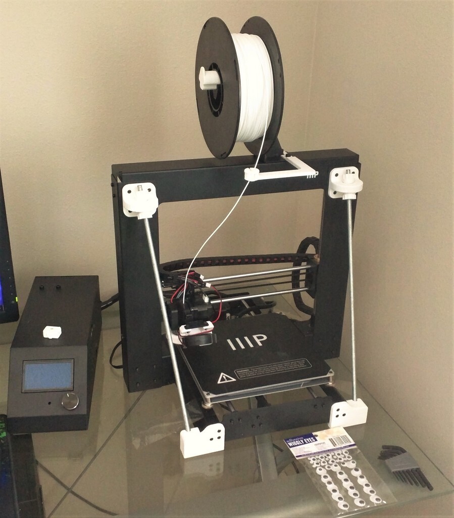 3D printable Z braces for Wanhao Duplicator i3, Cocoon Create, Maker ...