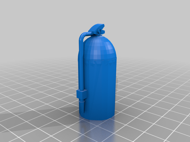 Free STL file 1/10 Scale Fire Extinguisher + Holder 🔥 ・3D printable ...