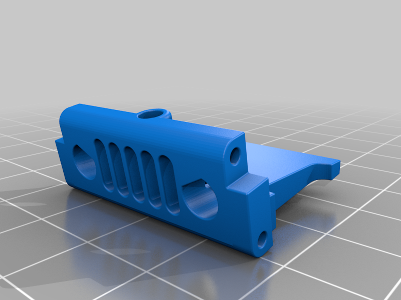 Free STL file SCX24 e1 Angry Eye Grill and V2 Hood 😡 ・Design to ...