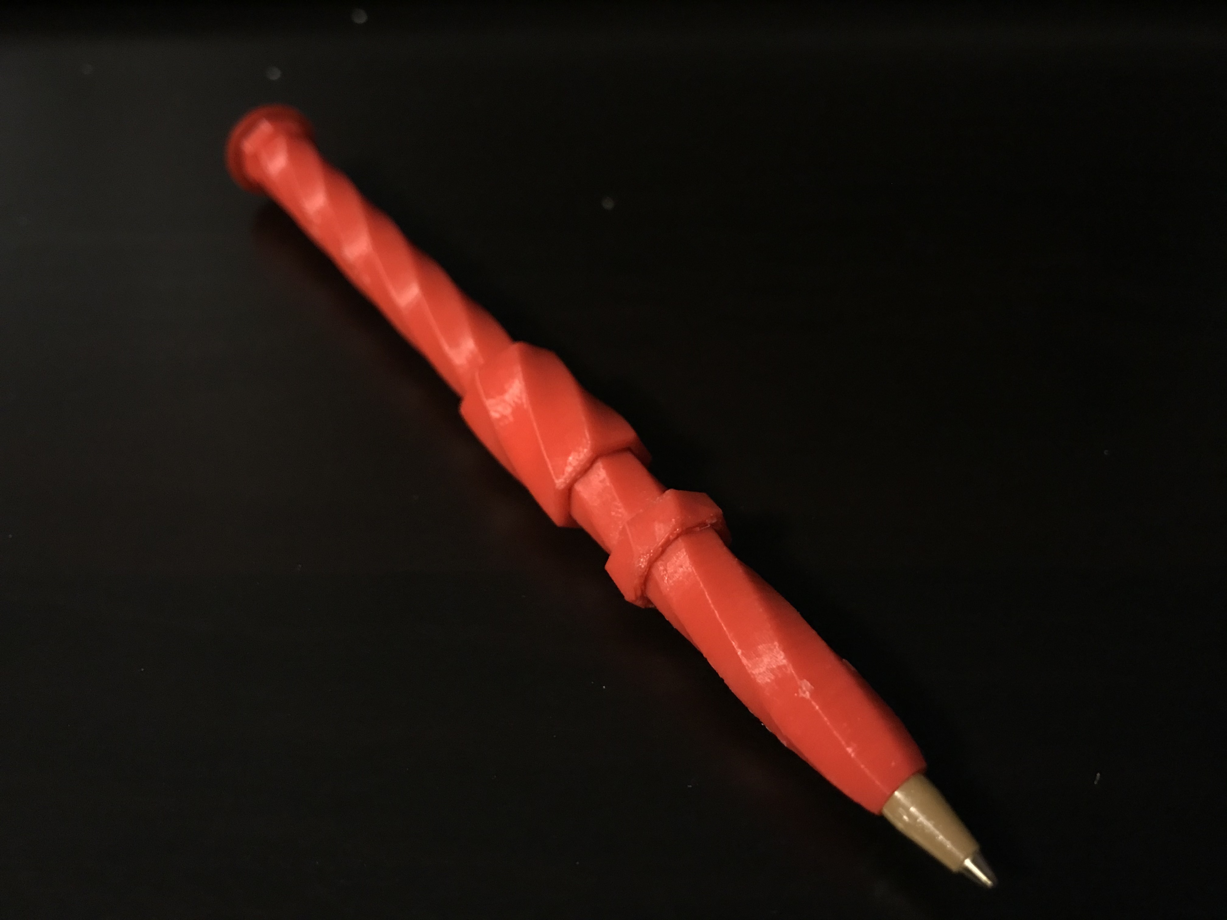 3D print Remixed Fidget Twister pen・Cults