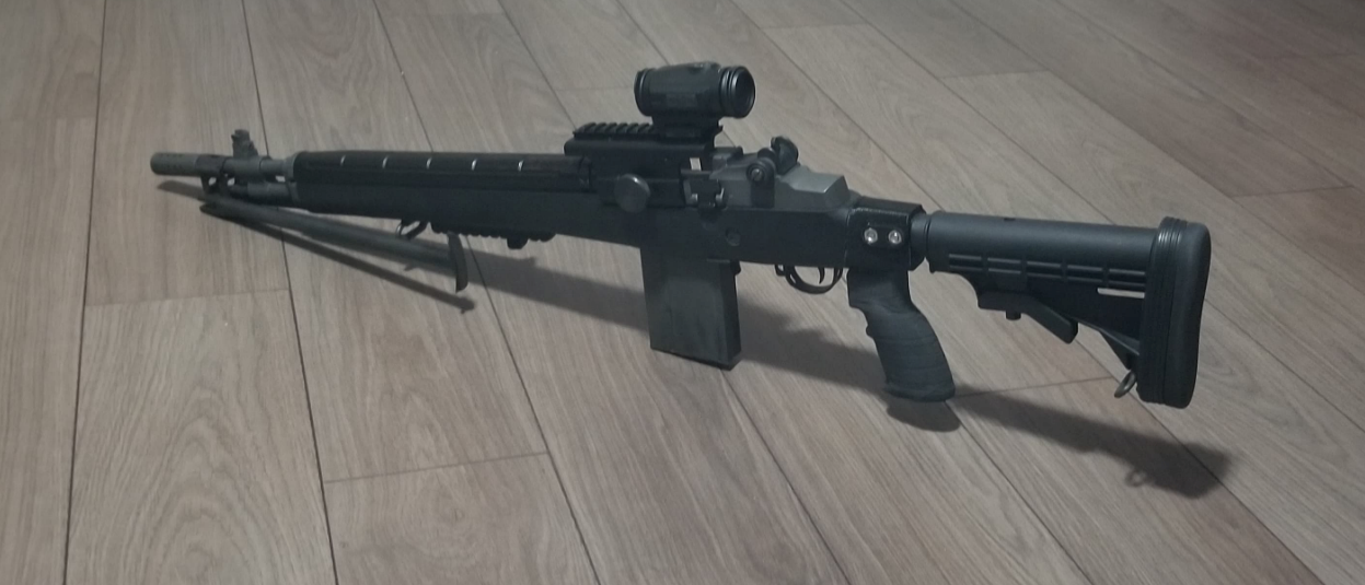 STL file M14/M1A Pistol Grip Adapter 🔫・3D printable model to download・Cults