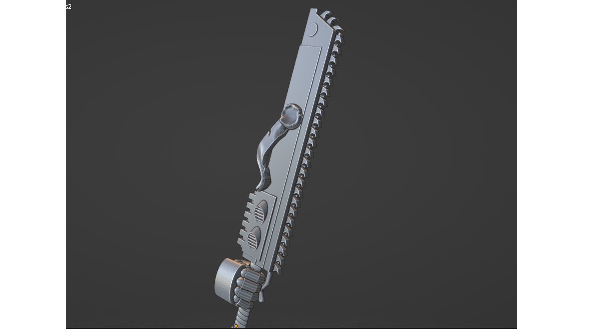 免费 3D 文件 Chainsword and Chainspear Set 🗡️ ・可下载 3D 打印对象・Cults