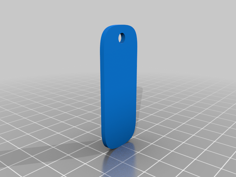 Free 3D file inscribable keychain 🗝️ ・Template to download and 3D print ...