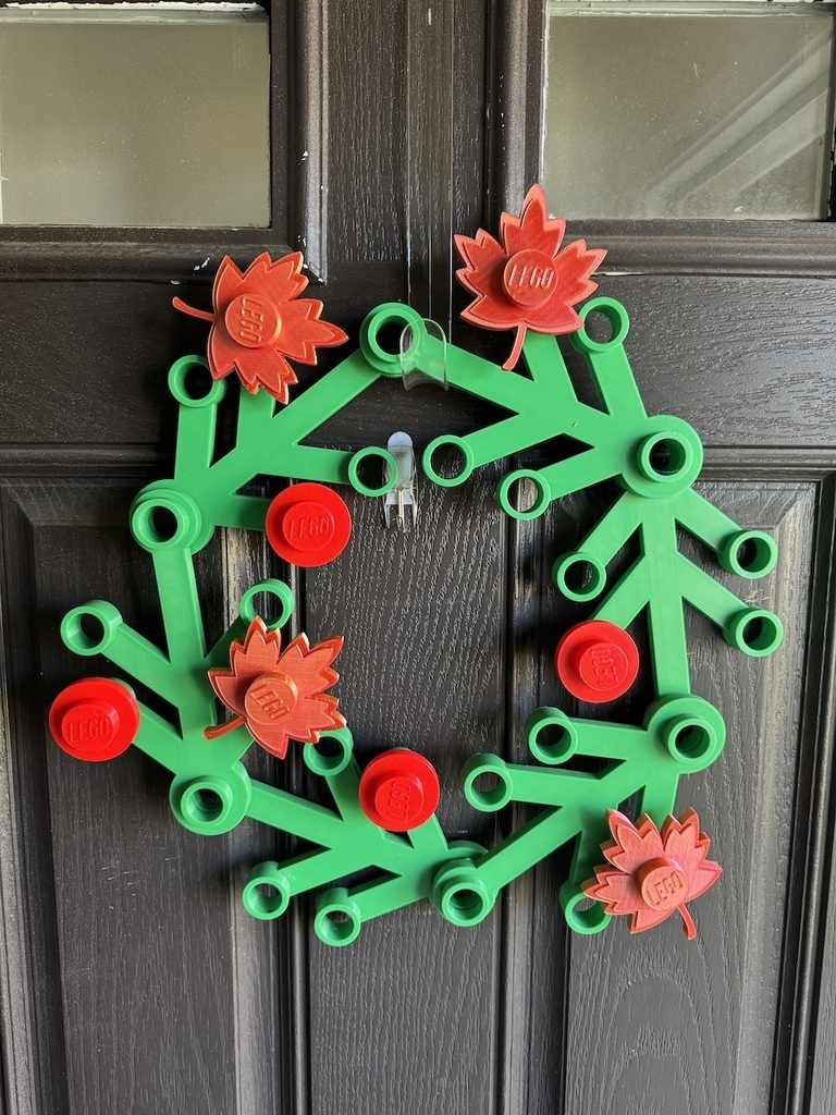 🪞 Leaf for Lego Wreath・Free 3D File for ・Cults