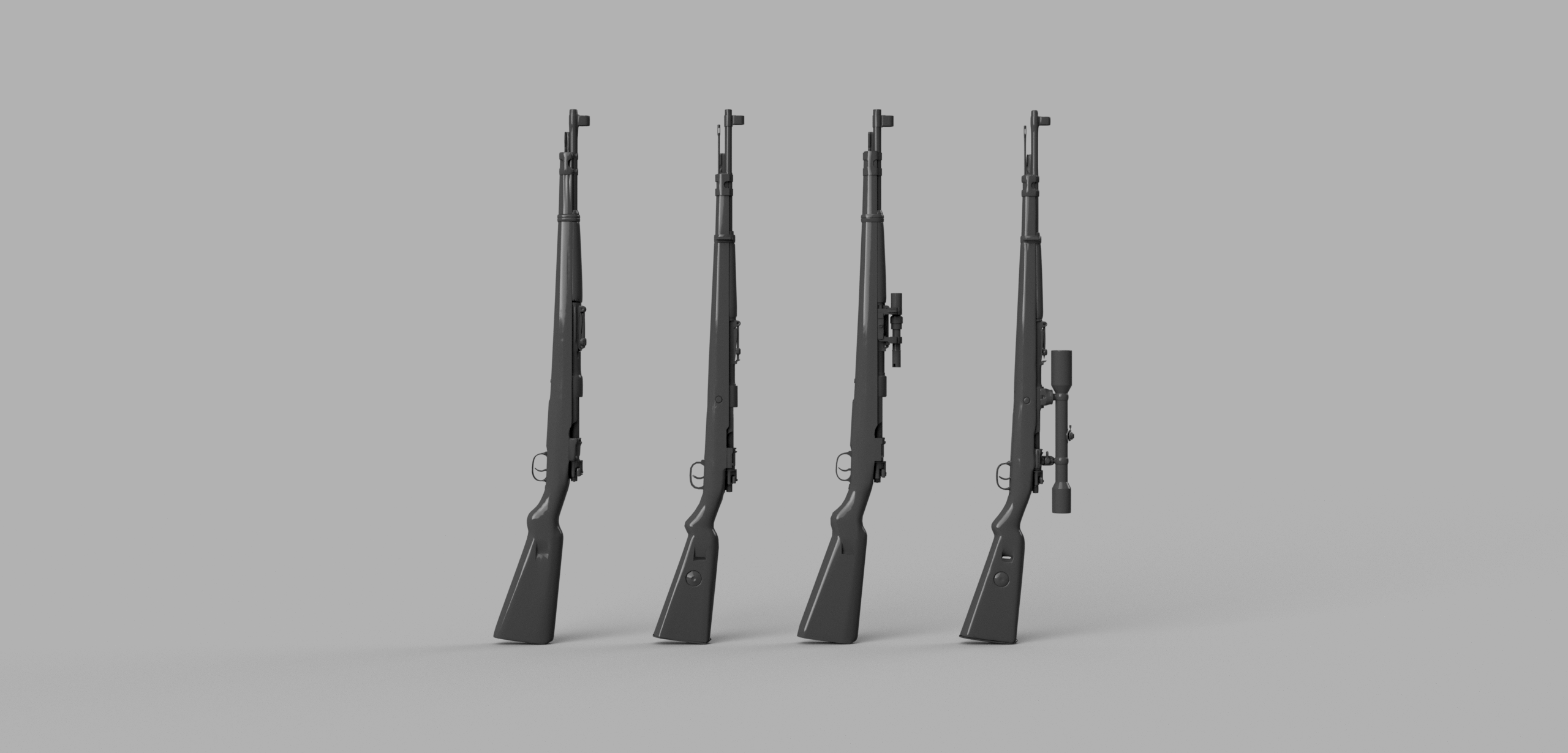 Fichier STL 1/35 Pack Kar98K 🎨・Plan pour imprimante 3D à télécharger・Cults