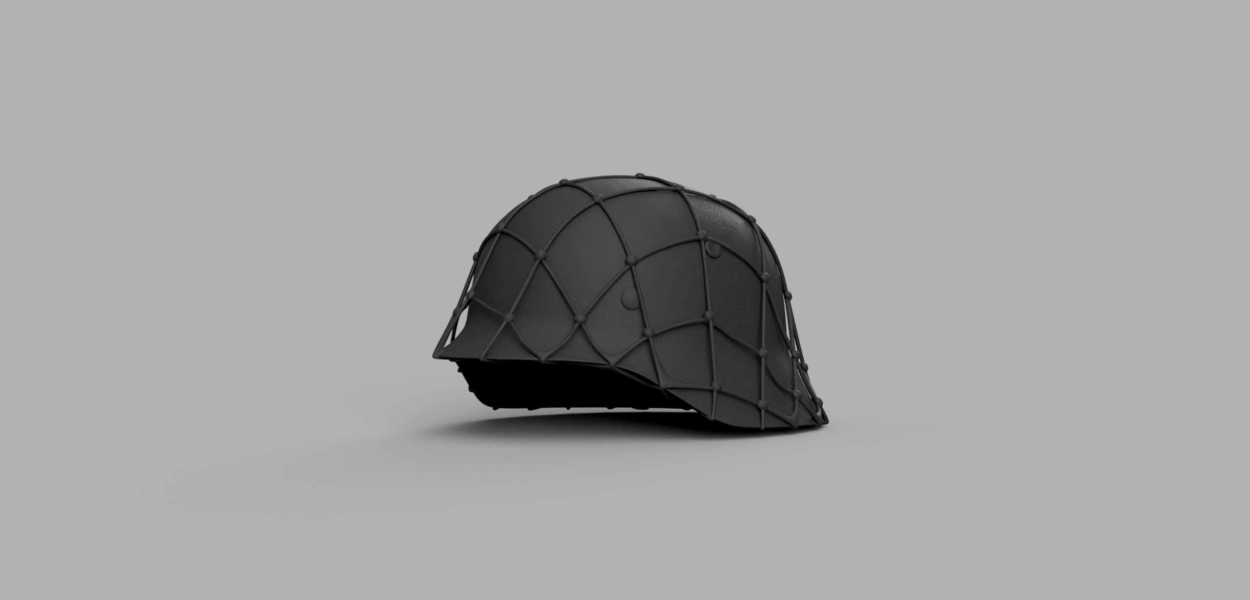 STL file 1/35 netted Stahlhelm 🪖 ・3D printing design to download・Cults