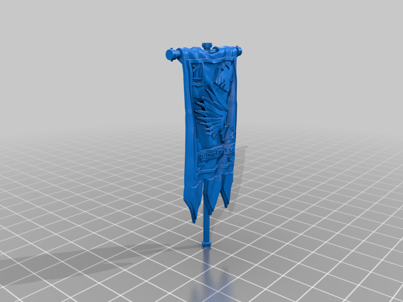 🎨 Blackwings Banner・Free 3D File for ・Cults