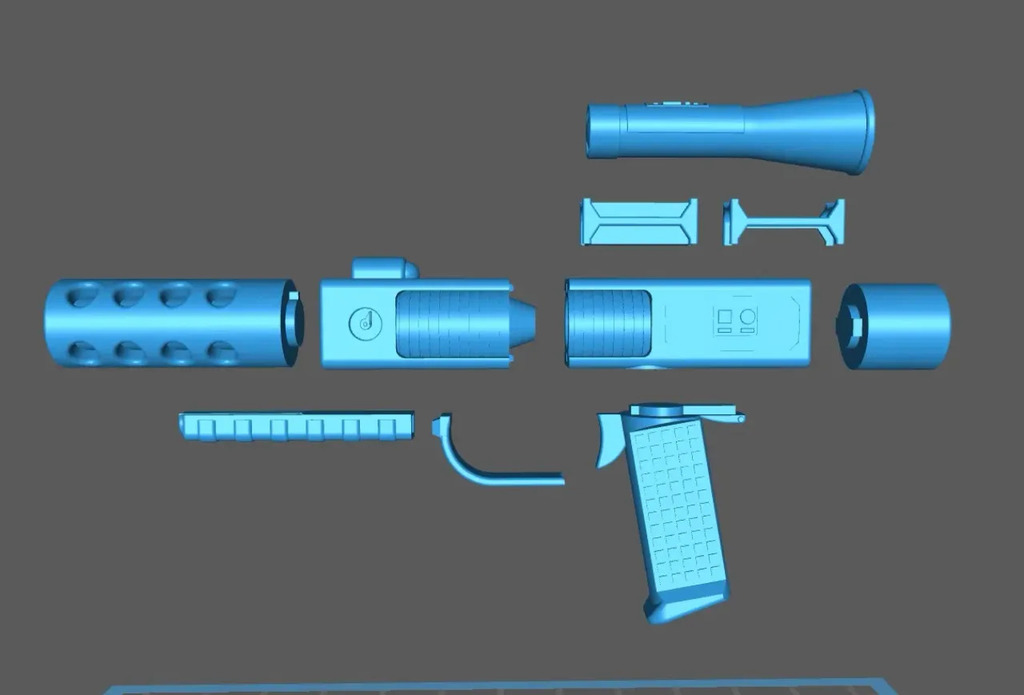 Free 3D file Realistic style Lego Star Wars trooper blaster for clone ...