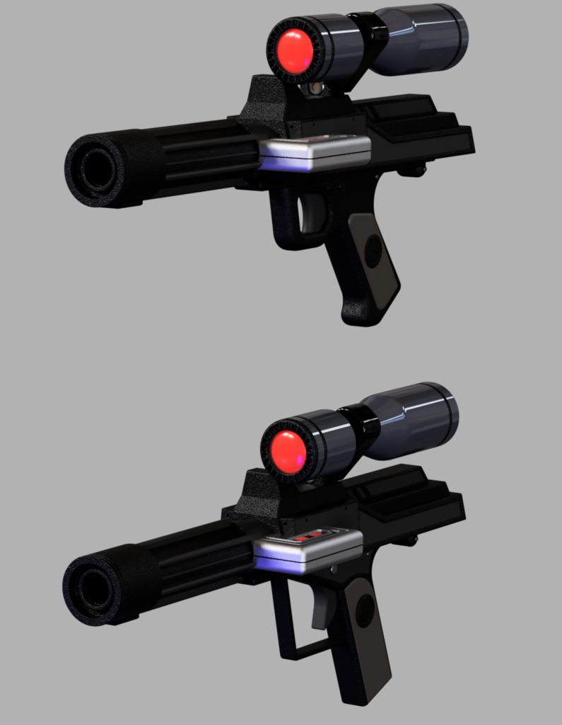 ⭐ Custom scoped classic Battlefront 2 DC15S Carbine blaster 1:6 scale ...