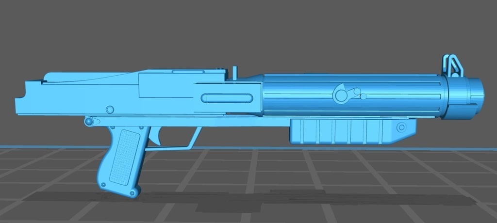 ⭐ Realistic style Star Wars Bad Batch Elite Squad DC15 blaster for ...