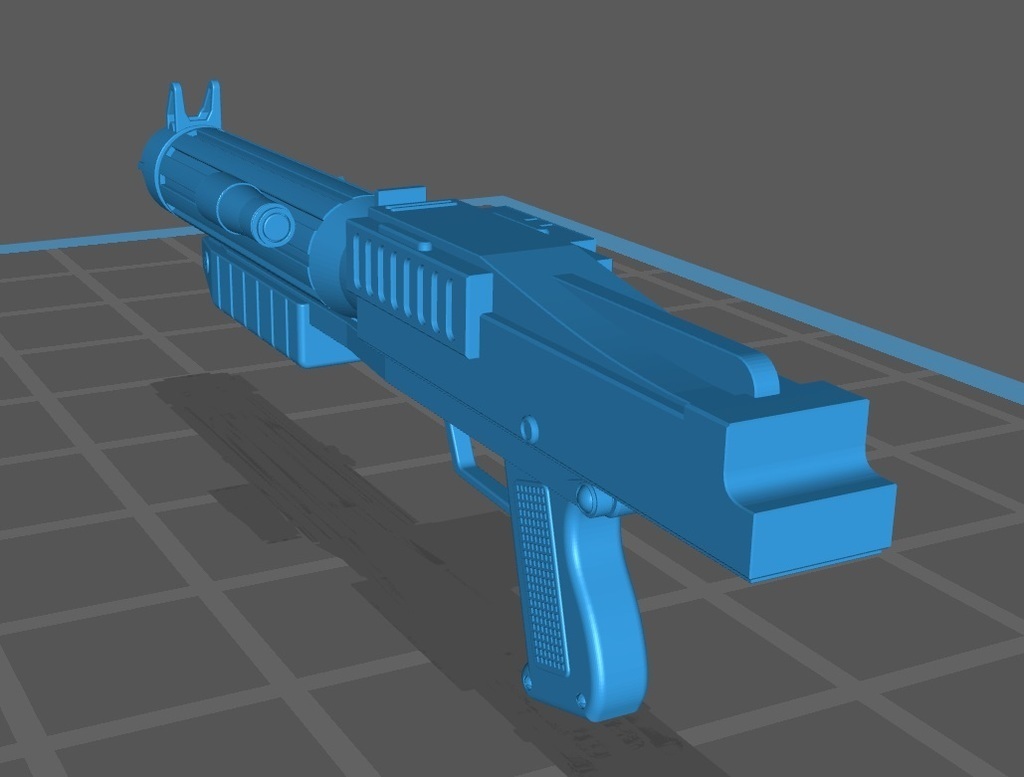 ⭐ Realistic style Star Wars Bad Batch Elite Squad DC15 blaster for ...