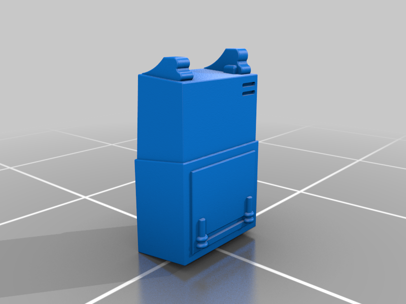 ⭐ Star Wars Clone Commander Bacara back boxes for custom figures and ...